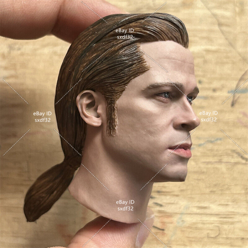 1:6 Male Brad Pitt Vampire Soldier Head Sculpt Fit 12'' Action Figure ...