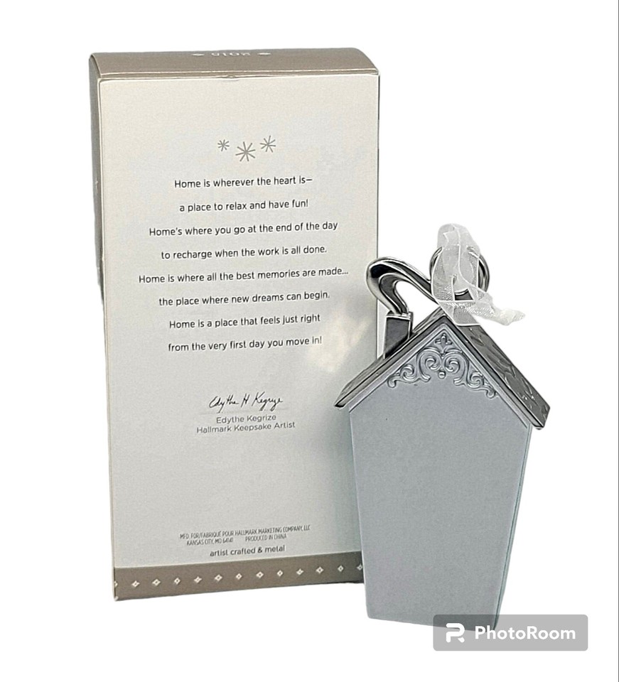 Hallmark Keepsake 2015 New Home Christmas Ornament Front Door Wreath ...