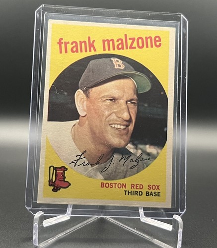 1959 Topps - white back #220 Frank Malzone | eBay
