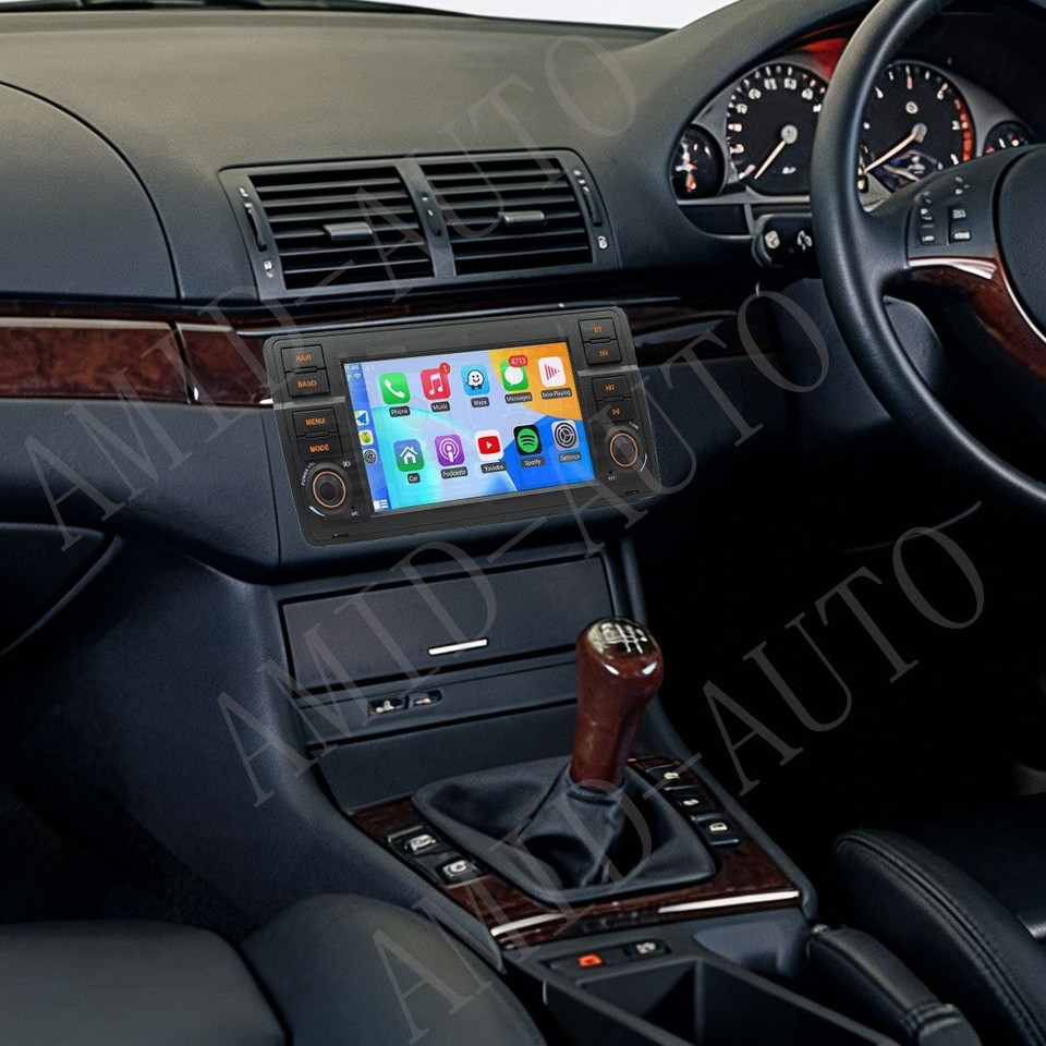 64G Head Unit For BMW 3-series E46 1998-2006 Carplay Android 15 Car ...