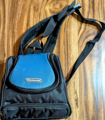 Nintendo Mini Backpack Gameboy Advance DS lite Carrying Travel Case Bag ...