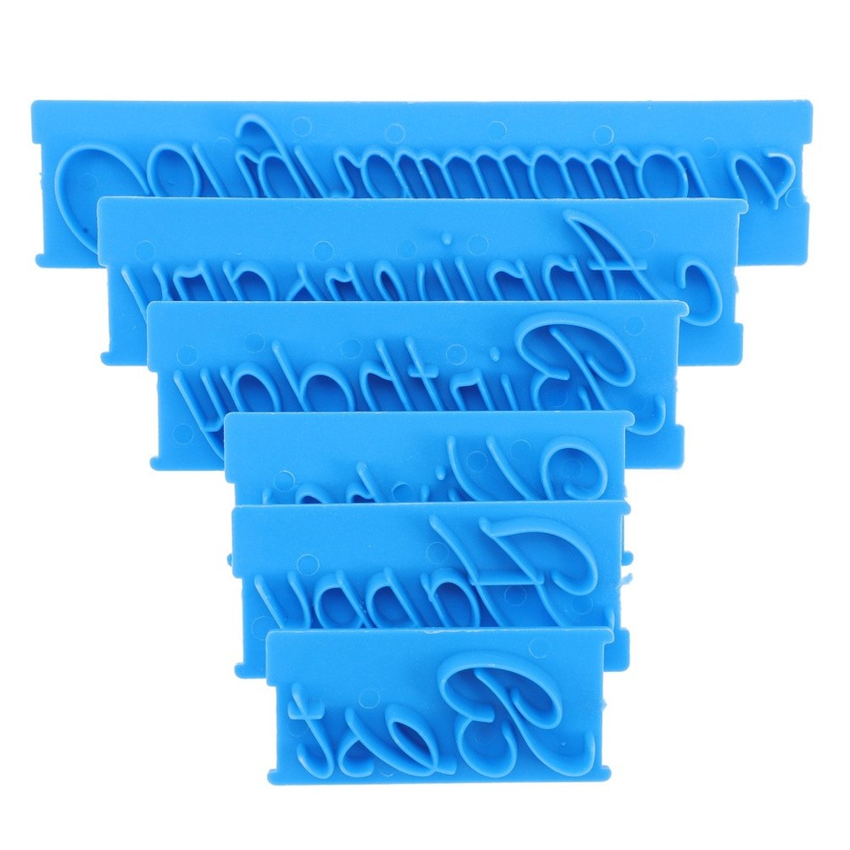 Cookie Stamp for Icing Fondant Embosser Word Stamps Cake Decorating ...