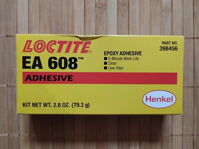 Loctite 398456 Clear 83082 608 Hysol High Strength Epoxy Adhesive, 2.8 ...