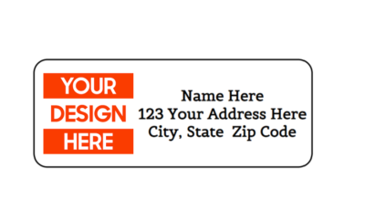 With Last Name Return Address Labels