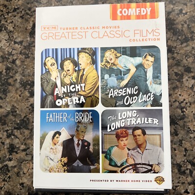 TCM Greatest Classic Films Comedy (DVD, 2009, 4-Disc Set) Lucy, Marx ...