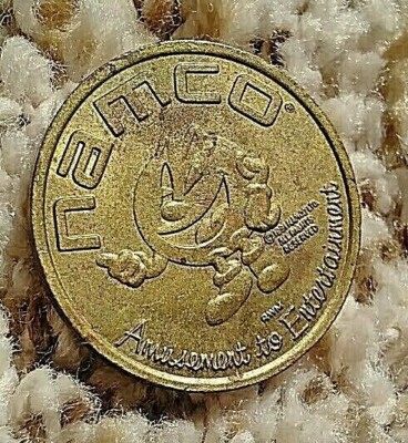 PAC-MAN Arcade Token NAMCO Amusement To Entertainment Coin Or Token | eBay