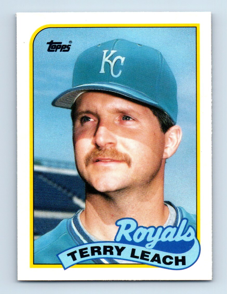 1989 Topps Traded Terry Leach Kansas City Royals #69T | eBay