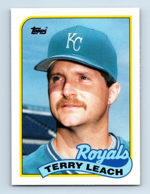 1989 Topps Traded Terry Leach Kansas City Royals #69T | eBay