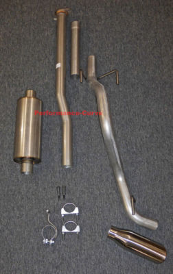 13 - 15 Toyota Tacoma CatBack Single Exhaust Side Exit - Flowmaster DBX ...