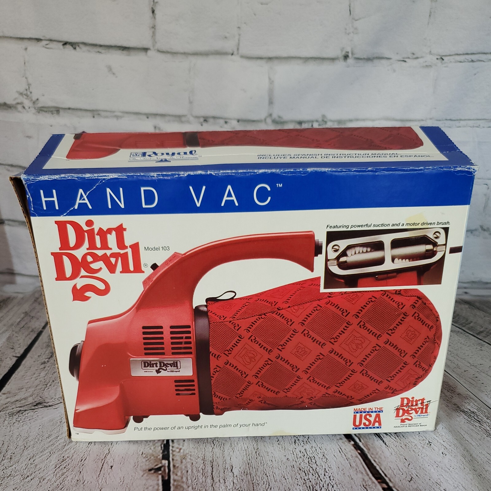 Dirt Devil by Royal Red Electric Hand Vac Handheld Vacuum Cleaner Model ...