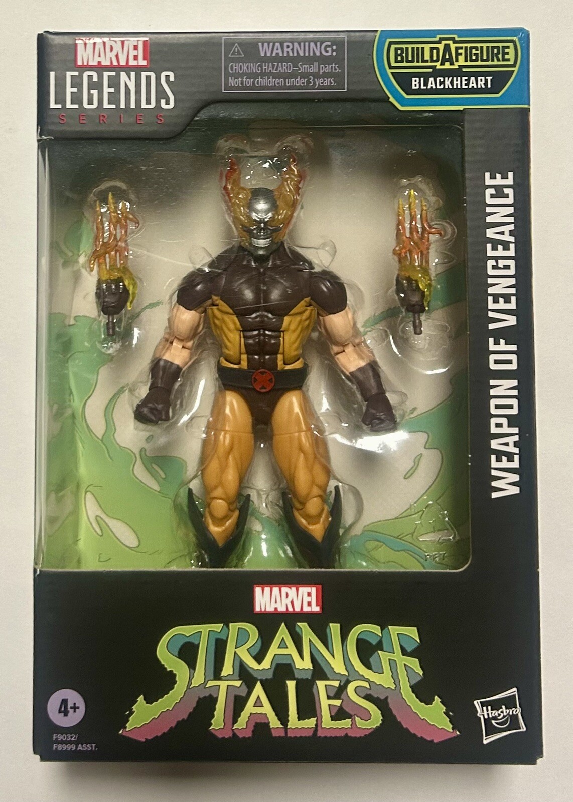 Hasbro Marvel Legends Weapon Of Vengeance - Wolverine - Blackheart Wave ...