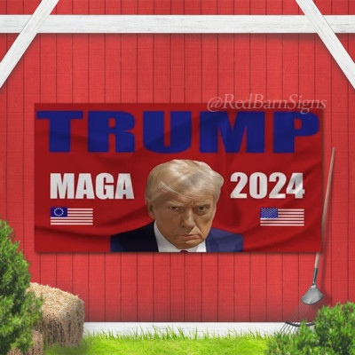 2024 Donald Trump For President Campaign Poster Flags,Trump Maga Banner ...
