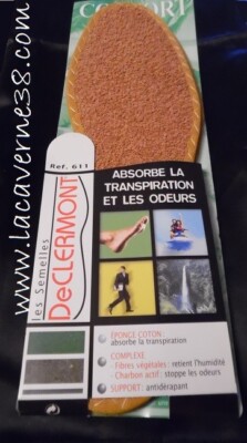 Paire de semelle confort de CLERMONT taille 44/45 mercerie | eBay