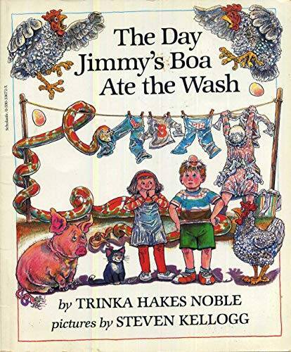 The Day Jimmys Boa Ate the Wash - Paperback By Trinka Hakes Noble ...