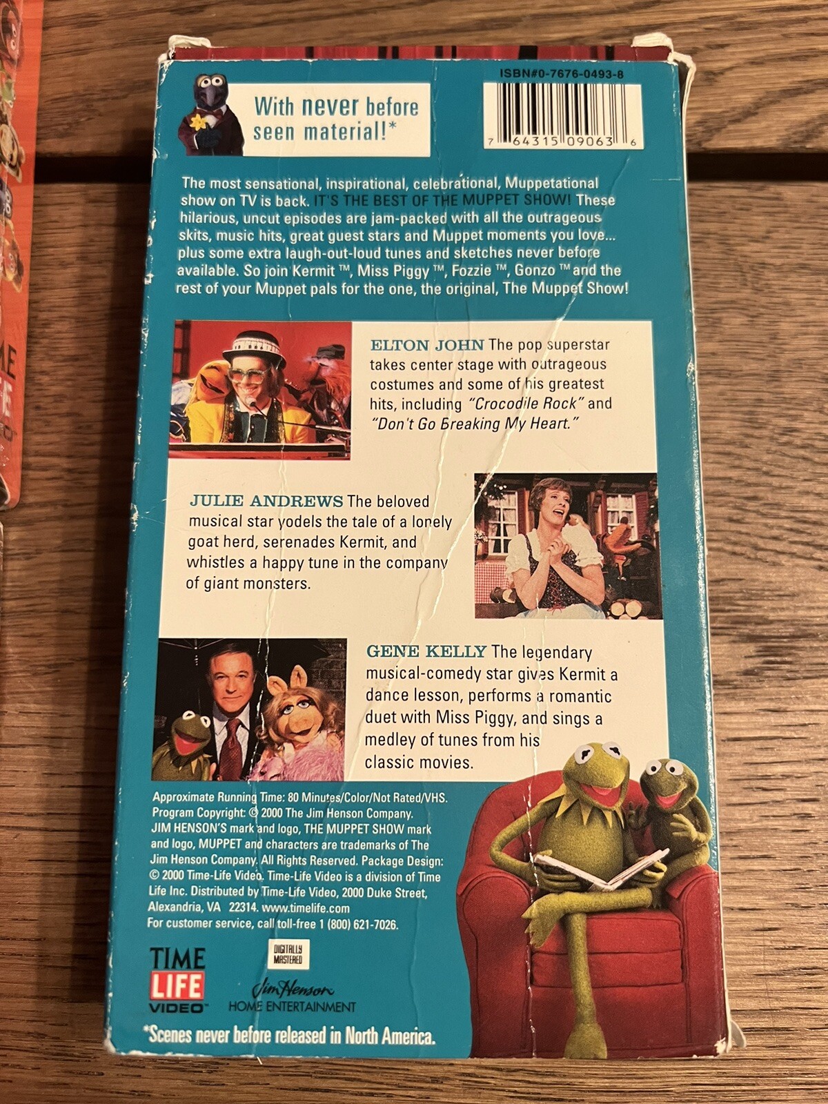 Best Of The Muppet Show Set Of 6 VHS Sealed and 1 open Time Life Video ...