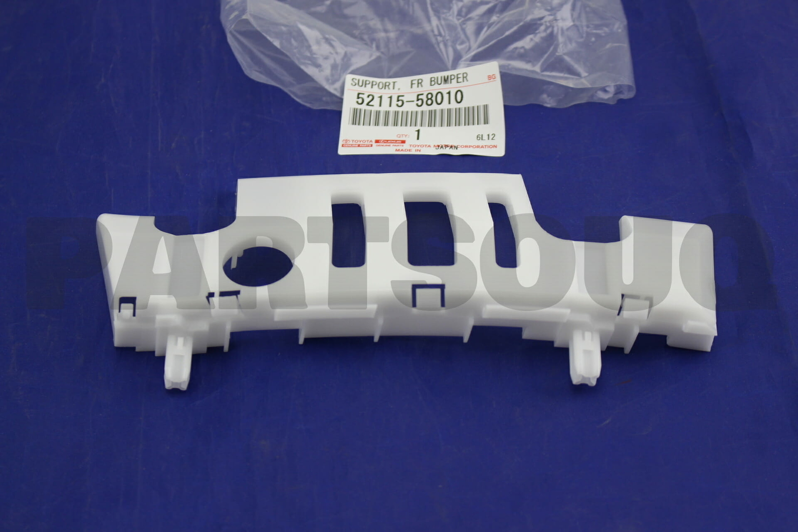 5211558010 Genuine Toyota SUPPORT, FRONT BUMPER SIDE, RH 52115-58010 | eBay