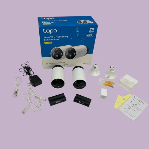 Tp-Link Tapo Smart Wire-Free Security Camera System C420S2 Full-Color # ...