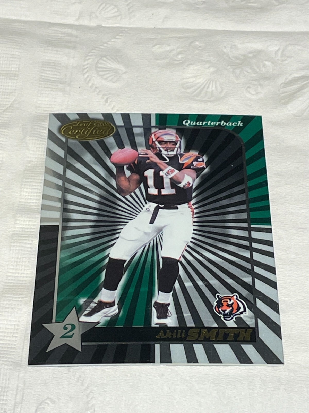 2000 Leaf Certified Football Card #105 Akili Smith | eBay