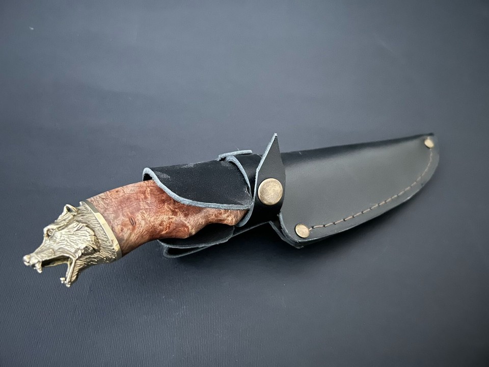 Bear Head - Ukrainian Custom Kitchen Hunting Fishing Military Steel ...