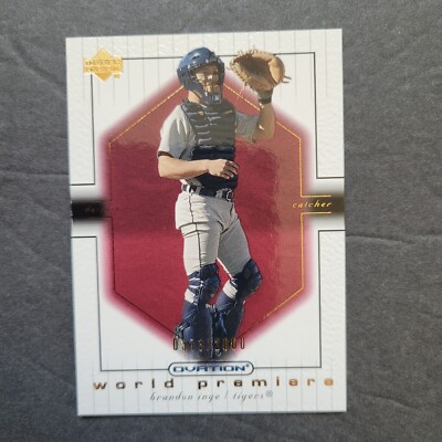 BRANDON INGE Card #64 Upper Deck World PREMIERE Ovation 0373/2000 ...