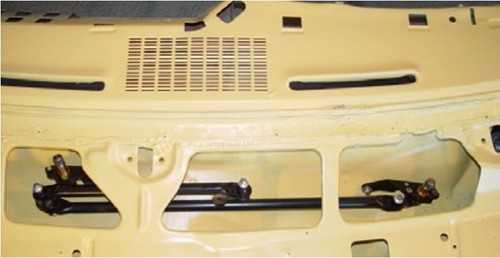 1969 69 Chevy Camaro Firebird Western RainGear Hidden Windshield Wiper ...