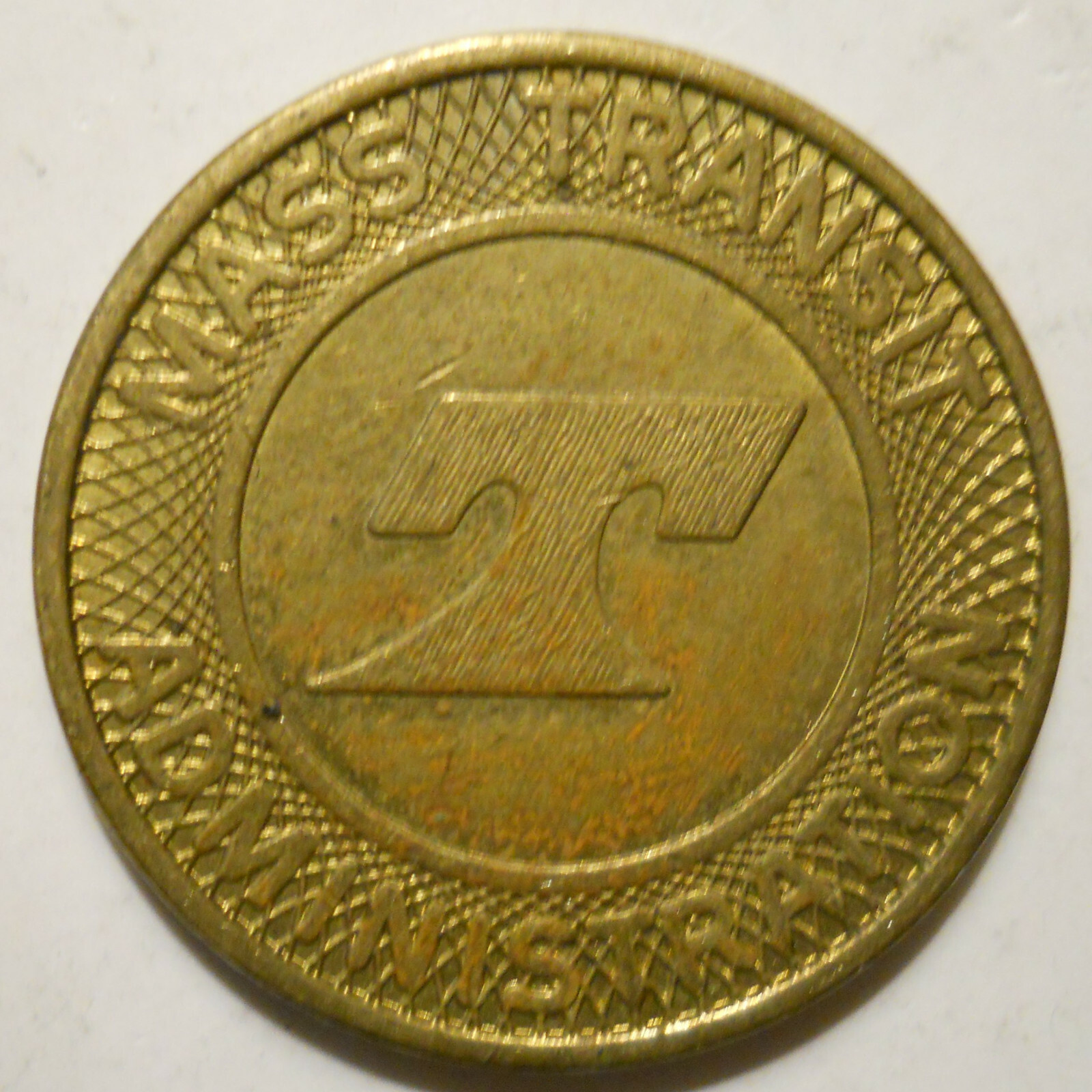 Mass Transit Administration (Baltimore, Maryland) transit token ...