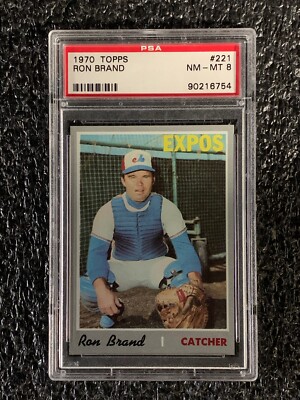 1970 Topps Baseball #221 Ron Brand PSA 8 | eBay