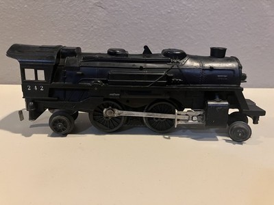 Lionel Lines 242 O Gauge Postwar 2-4-2 Black Plastic Steam Engine ...