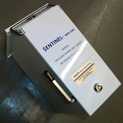 MIKOR METAL PRODUCTS SENTINEL MKR 2060 EXCESS CASH SECURE LOCK BOX SAFE ...