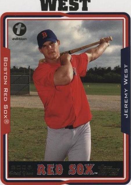 2005 Topps - Jeremy West #305 1st Edition (RC) for sale online | eBay