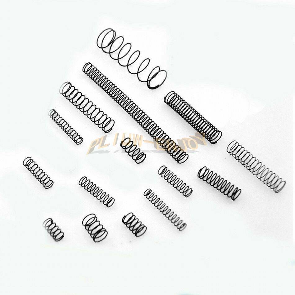 10pcs Wire Dia.0.3mm-0.5mm OD 2mm-10mm Small Springs Compression Spring ...
