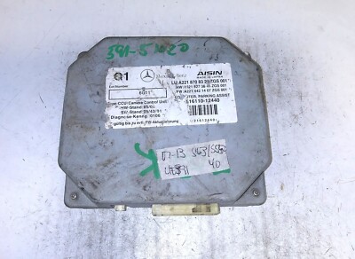 A221 870 83 26 Mercedes S63 S550 2007-2013 backup camera control module ...