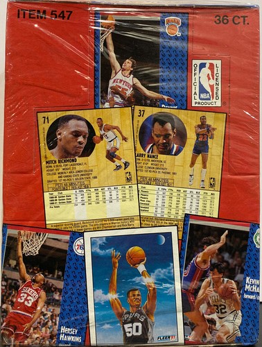 1991 Fleer NBA Basketball Box - 36 Packs - Brand NEW | eBay