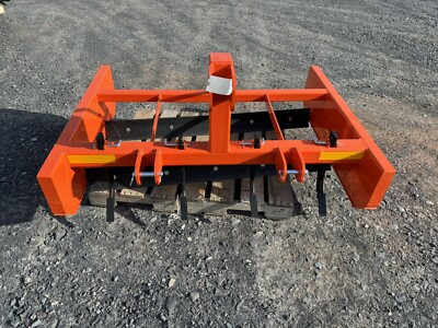 New Dirt Dog Road Grader Land Plane 5' w/ Ripper Teeth Orange | eBay
