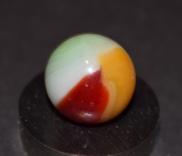 Vintage Collectors Multi-Color Akro Patch Sunbursts Marble, Size, .625 ...