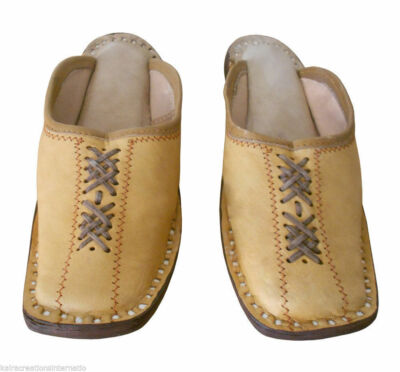Men Clogs Indian Handmade Leather Slippers Shoes Handmade Jutties Flat ...