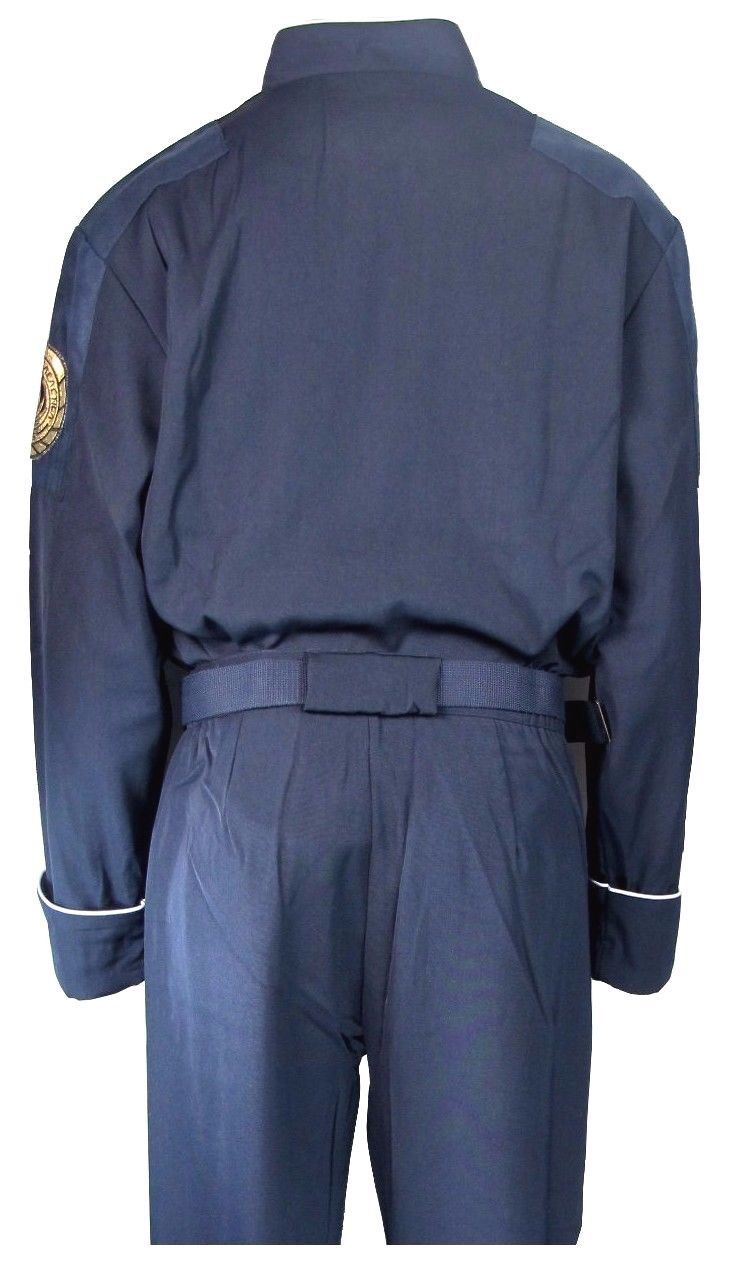 BATTLESTAR GALACTICA BSG OFFICER DUTY BLUES JUNIOR UNIFORM COSTUME WITH ...