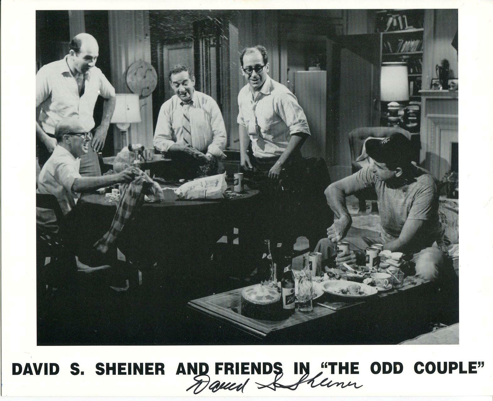 David S Sheiner Signed Photo Autograph Actor The Odd Couple The ...
