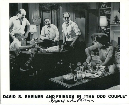David S Sheiner Signed Photo Autograph Actor The Odd Couple The ...