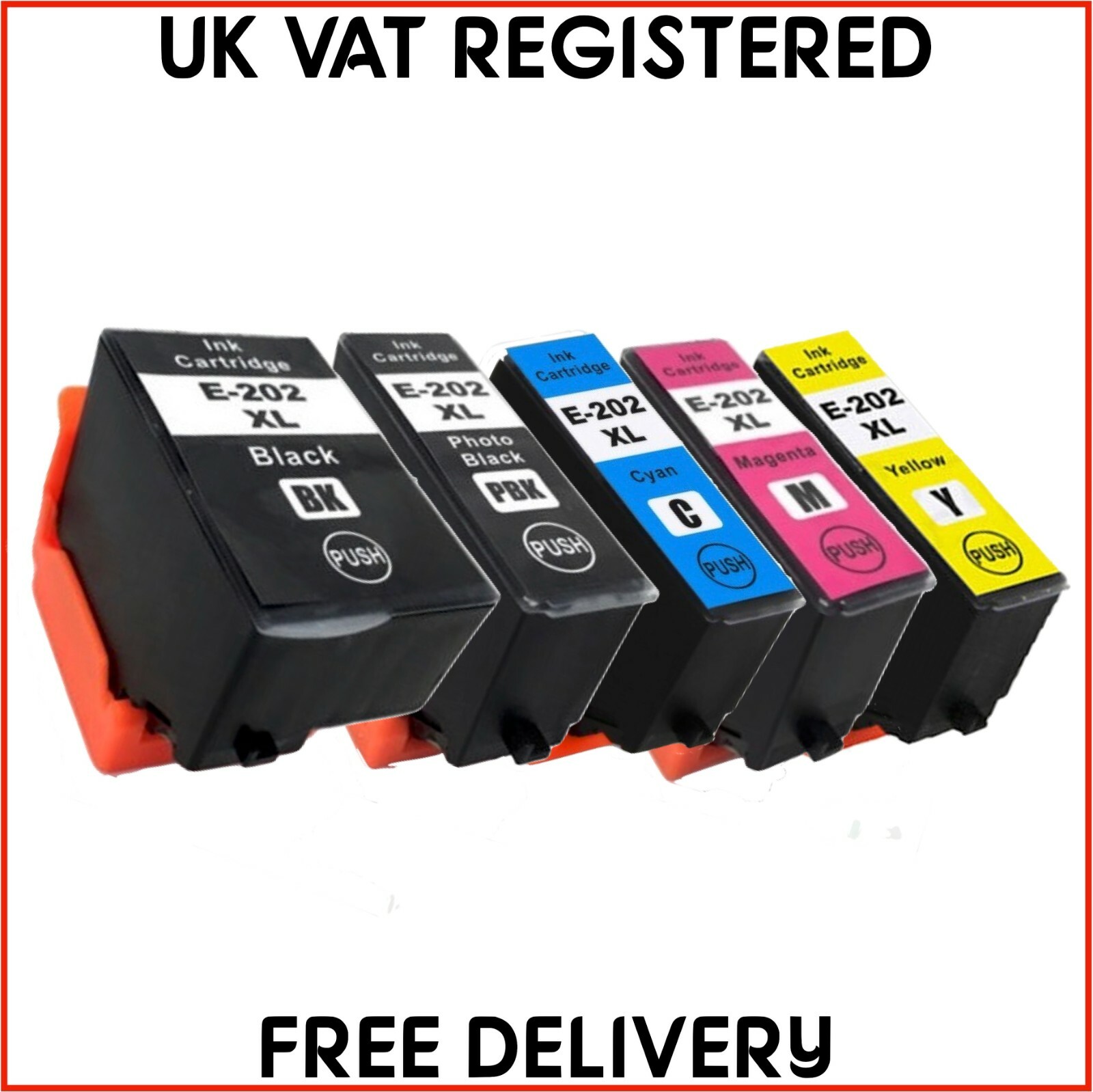 202XL Ink Cartridges For Epson XP6000 XP6005 XP6100 XP6105 (LOT) non ...