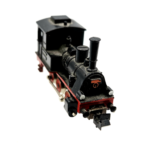 Minitrix 2914 N Scale Steam Locomotive 0-6-0 Lil Donkey West Germany ...