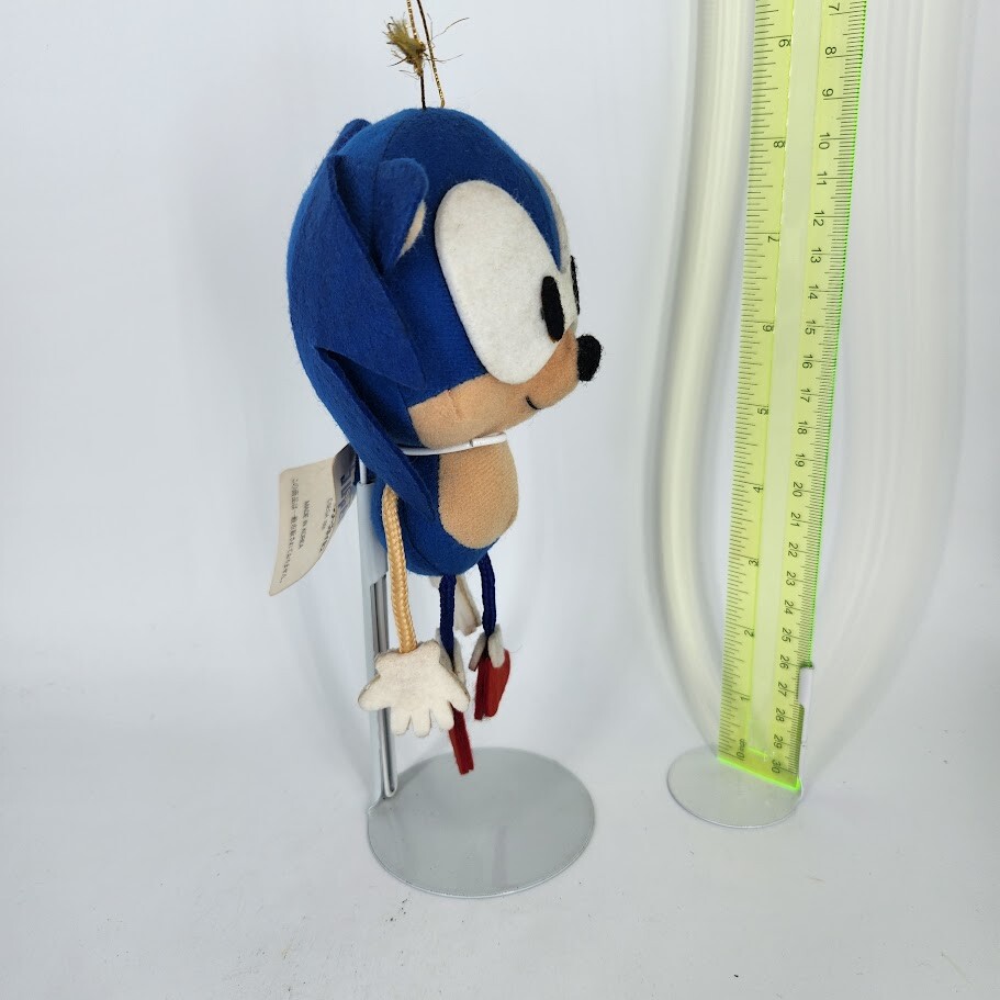 Sonic The Hedgehog Plush 1991 SEGA Stringy Sonic VERY RARE TAGGED ...