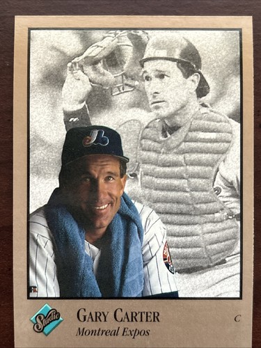Gary Carter Hall of Famer Montreal Expos 1992 Studio Card 53 | eBay