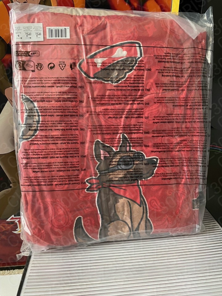 Fallout 4 76 New Vegas Dogmeat Plush Throw Blanket Red Rocket Sherpa ...