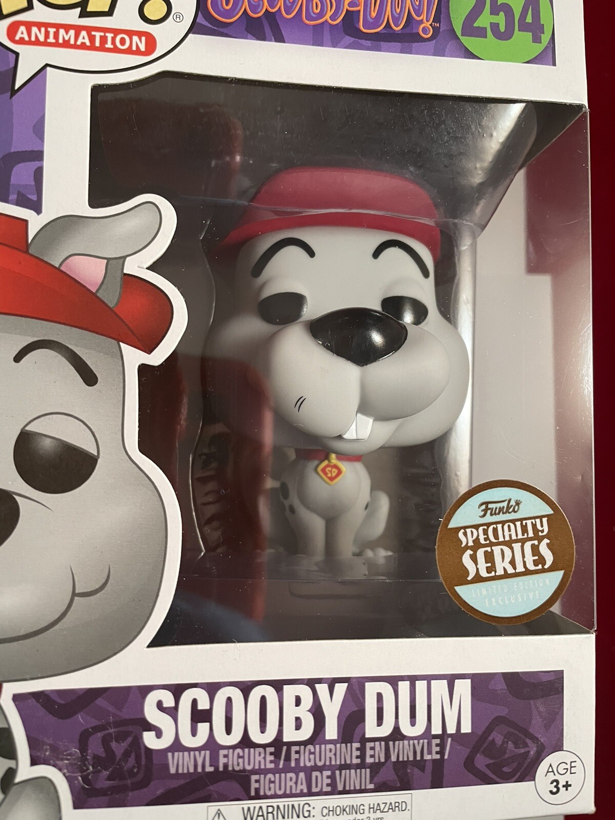Funko Pop! Scooby-Doo Scooby Dum #254 Specialty Series Vinyl Figure See ...