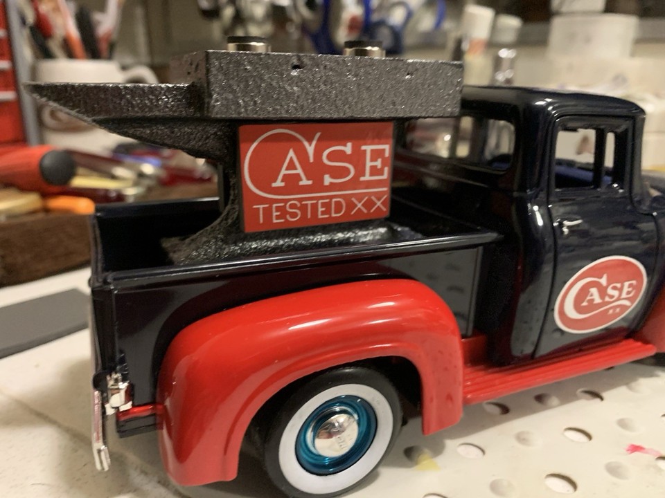 CASE XX FORD Truck Anvil Knife Display MUST HAVE. No Knife | eBay