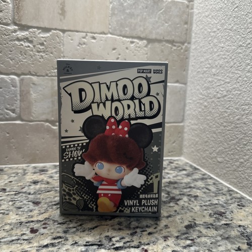 POP MART DIMOO World Vinyl Plush Keychain – Mickey Style – New in Box ...