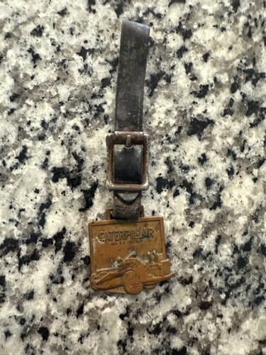 Vintage Patten Tractor And Equipment Co. Caterpillar Pocket Watch Fob | eBay
