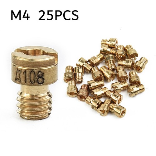 Carburetor Nozzle Main Jet Set 25x 4-Stroke Scooters 4mm Spray Device ...