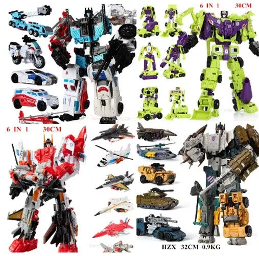 Combiners Wars Transformers KO Defensor Bruticus Superion Devastator ...